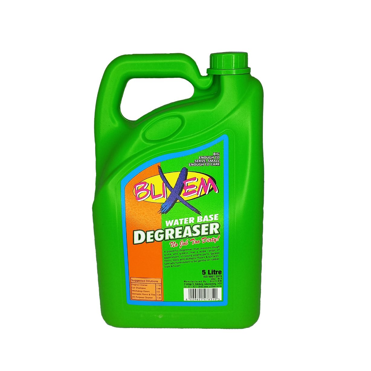 Blixem 5L Degreaser Water Base - CAP Korean Spares